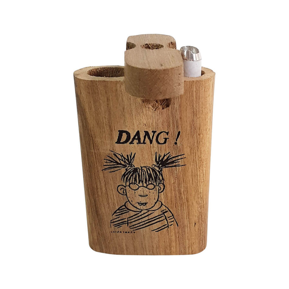 3 Inch Wood Hitter Boxes - with Your Logo - Decorated in the USA