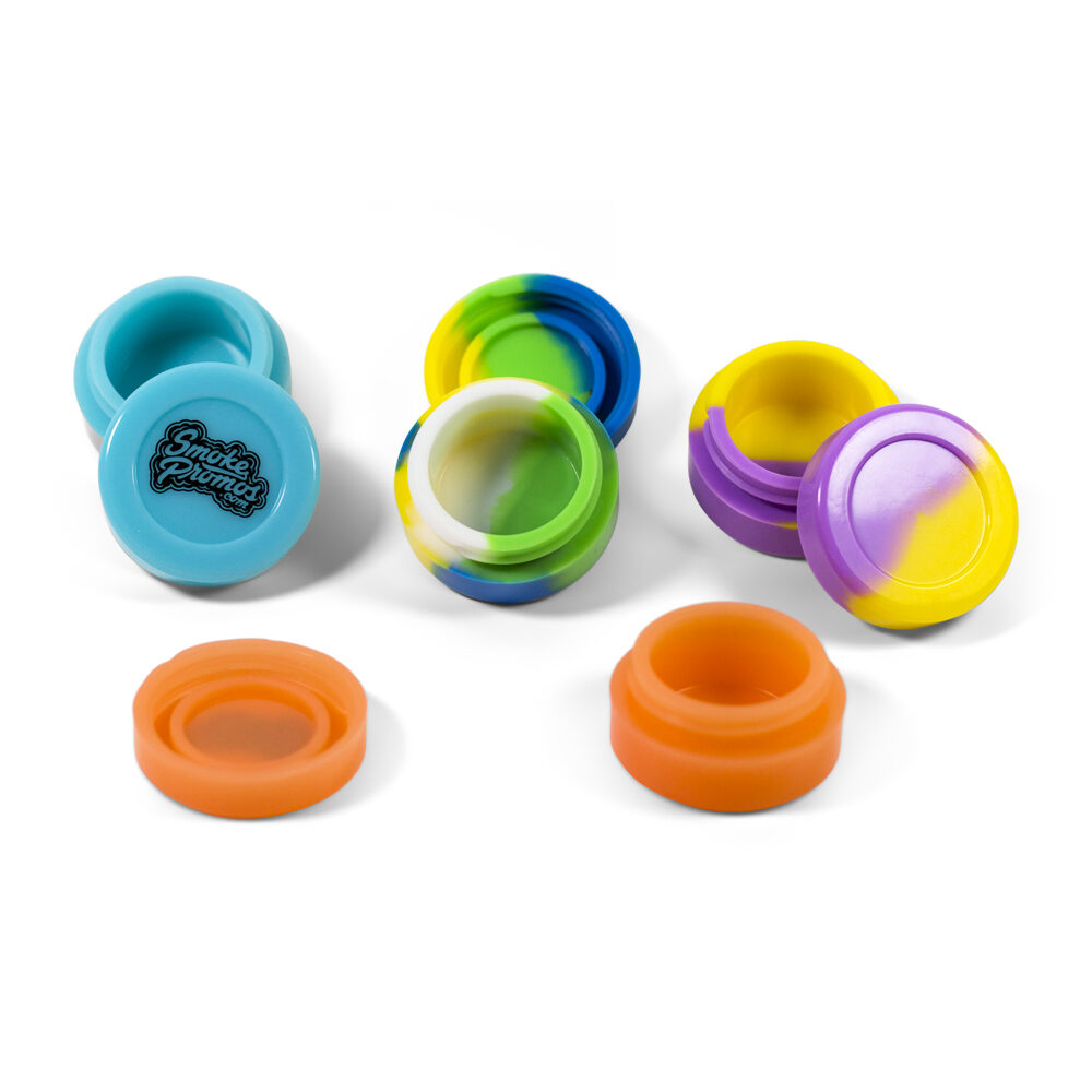 Custom Wax Containers - 7 ml Silicone Pucks - Assorted