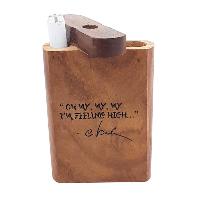 Custom One Hitter Dugouts - White Label Cannabis Promo Items