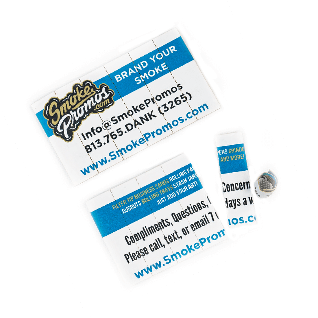 Rolling Paper Business Cards Printable Cards