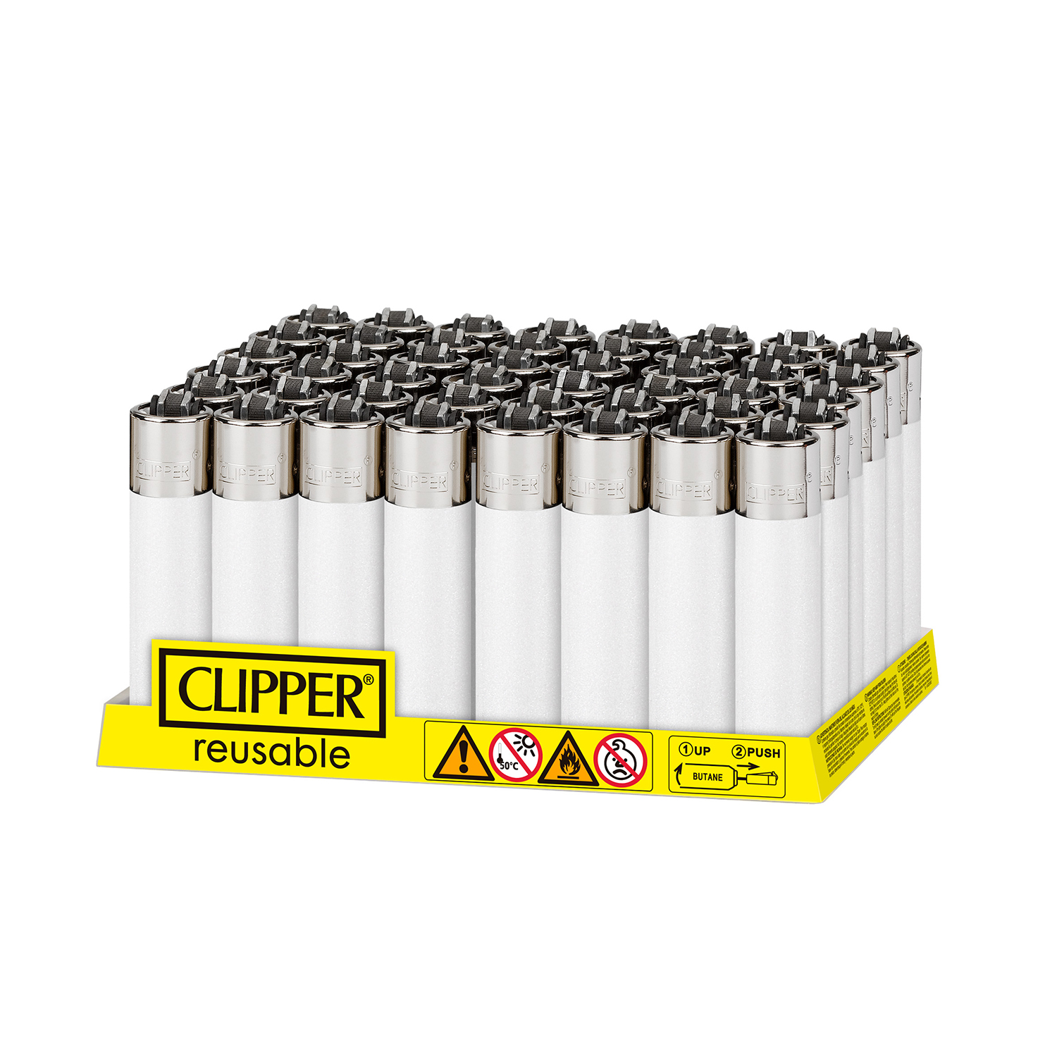 Clipper Refillable Lighters Branded with Your Logo or Line of Text