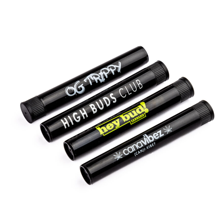 Custom Plastic Pre Roll Tubes - Branded Cannabis Supplies
